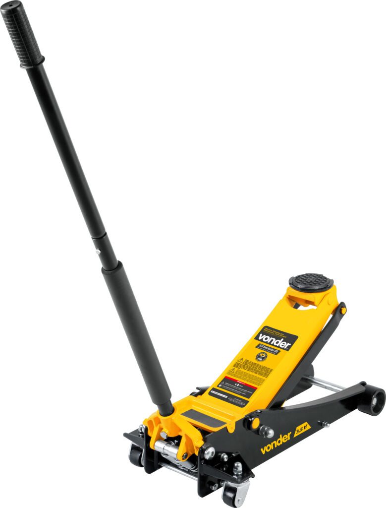 Macaco Hidráulico de Elevação Tipo Jacaré Rebaixado 3,5T - Vonder ...